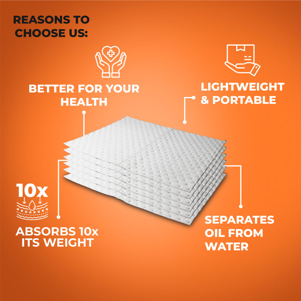 GP-7000 Greenwipes® Sorbpad™ Oil - Spill Absorbent Pad | Greenwipes ...